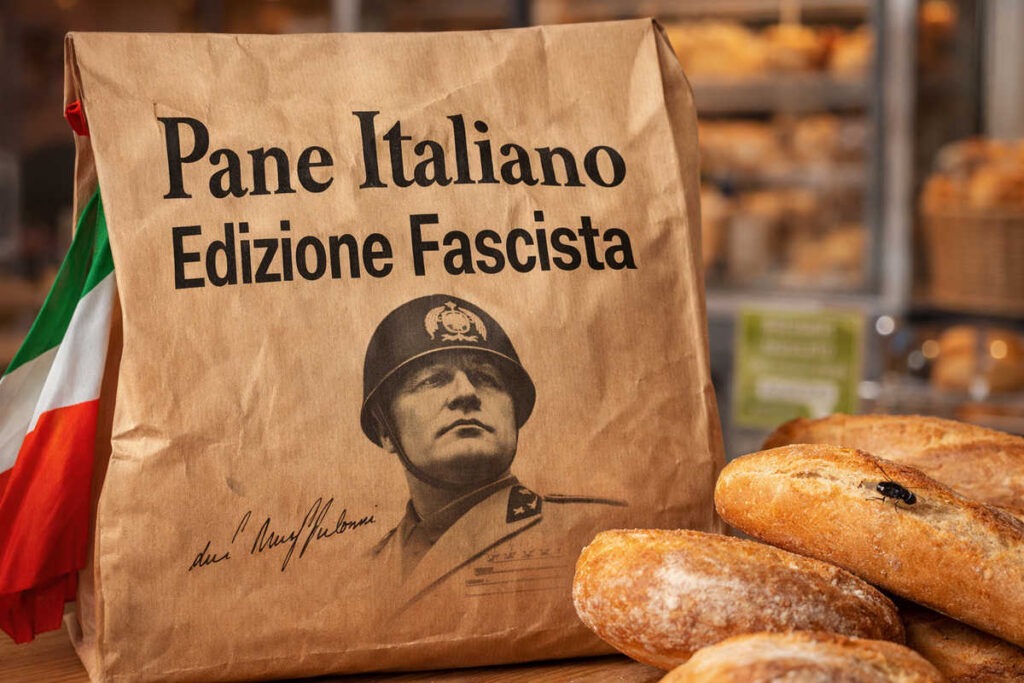 Arezzo, il pane col Duce: croccante fuori, muffo dentro (e ‘un va mai a ...