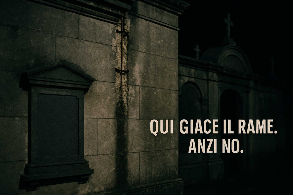 Rame, rame ovunque... ma un è cioccolata - Arezzo News - L'Ortica ...